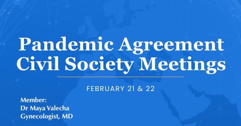 Did you hear Dr. Maya Valecha's input in the audio from the WHO's ...